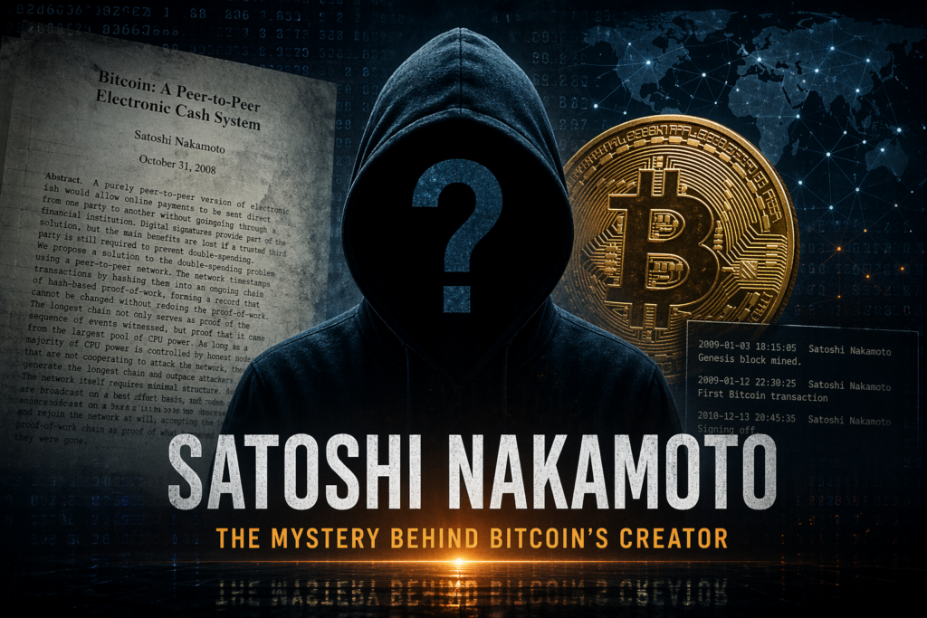 Who Is Satoshi Nakamoto? The Mystery Behind Bitcoin’s Creator